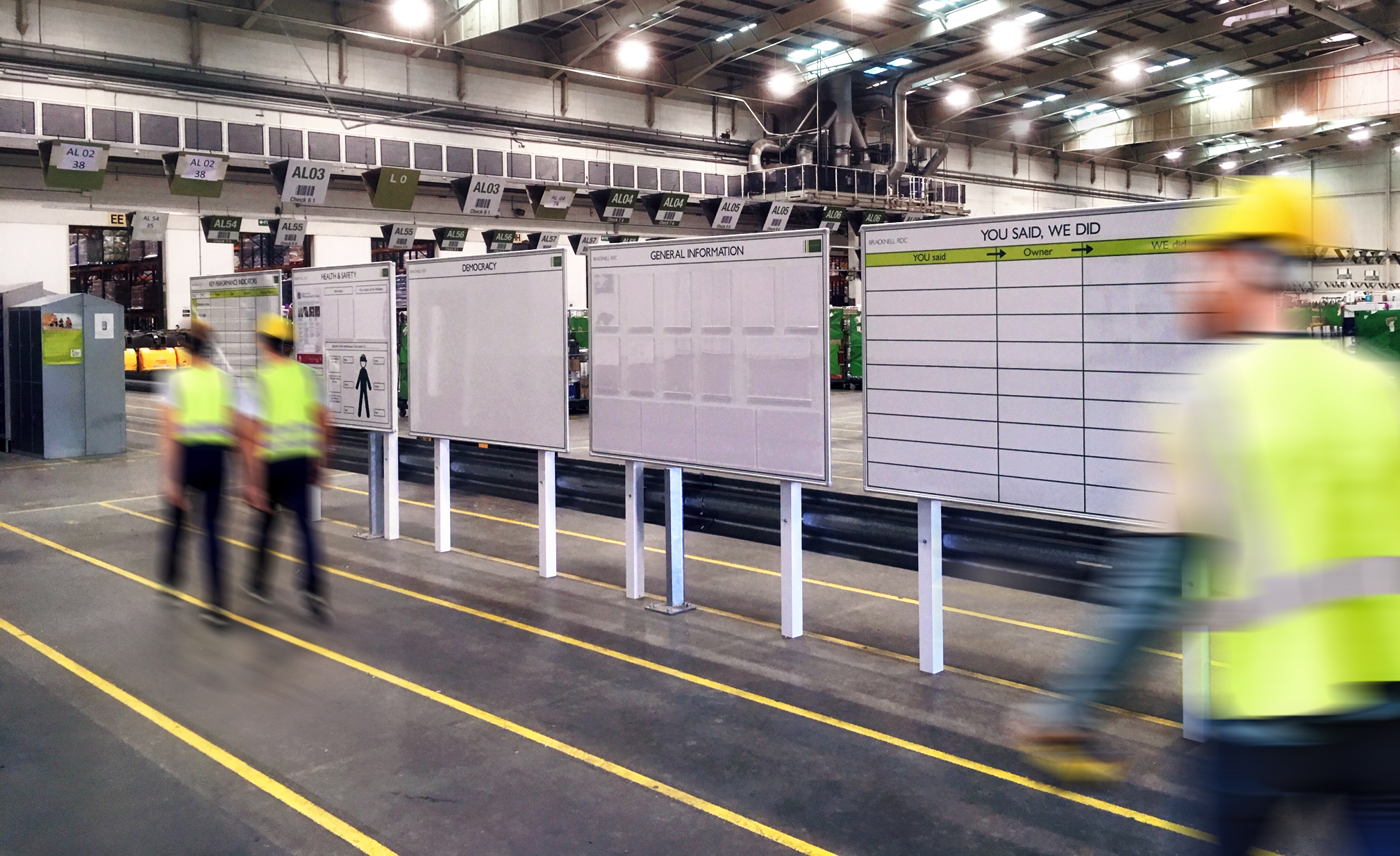 Lean Manufacturing Signs Milton Keynes | 5S & Visual Management | MK ...